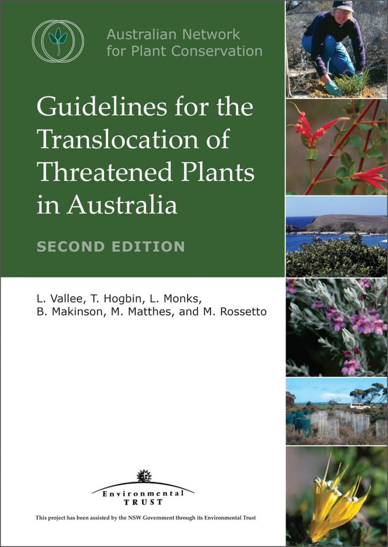 Guidelines for the Translocation of Threatened Plants in Australia (2nd ...