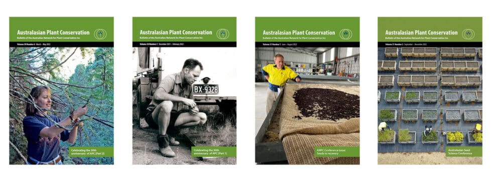 New section in Australasian Plant Conservation | Australian Network for ...