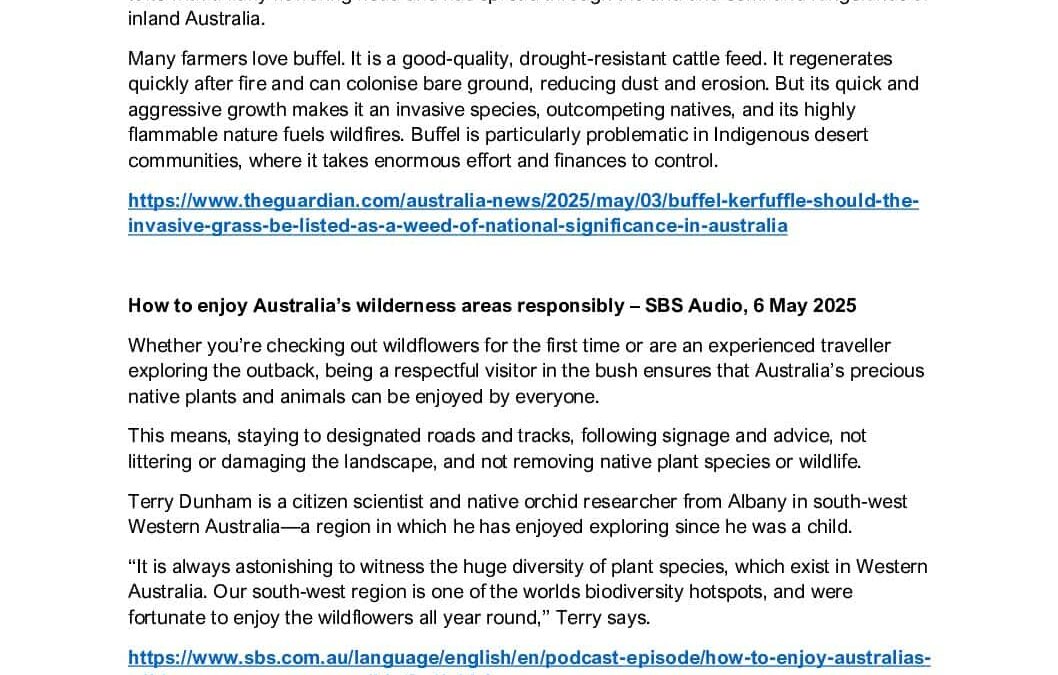 May-2025-Plant-Cuttings | Australian Network for Plant Conservation